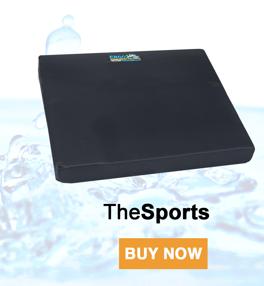 Sports Seat Cushion with Gel Foam Comfort | ERGO21