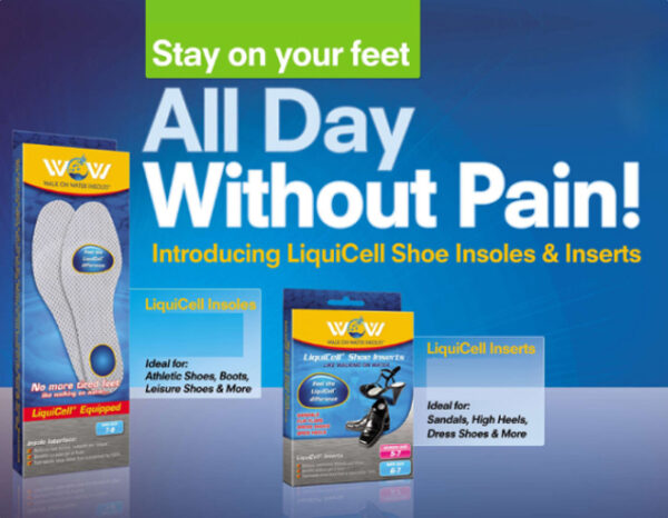 LiquiCell Shoe Inserts | Ergo21 – Comfort & Relief